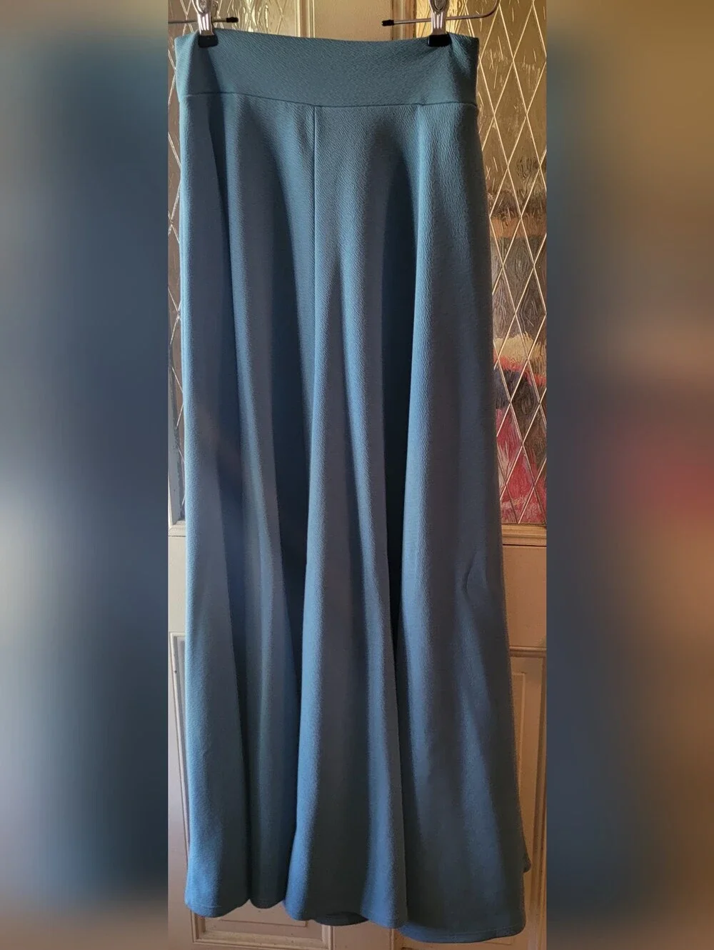 Agnes & Dora | Skirts | Agnes Dora Maxi Skirt In Dusty Blue | Poshmark